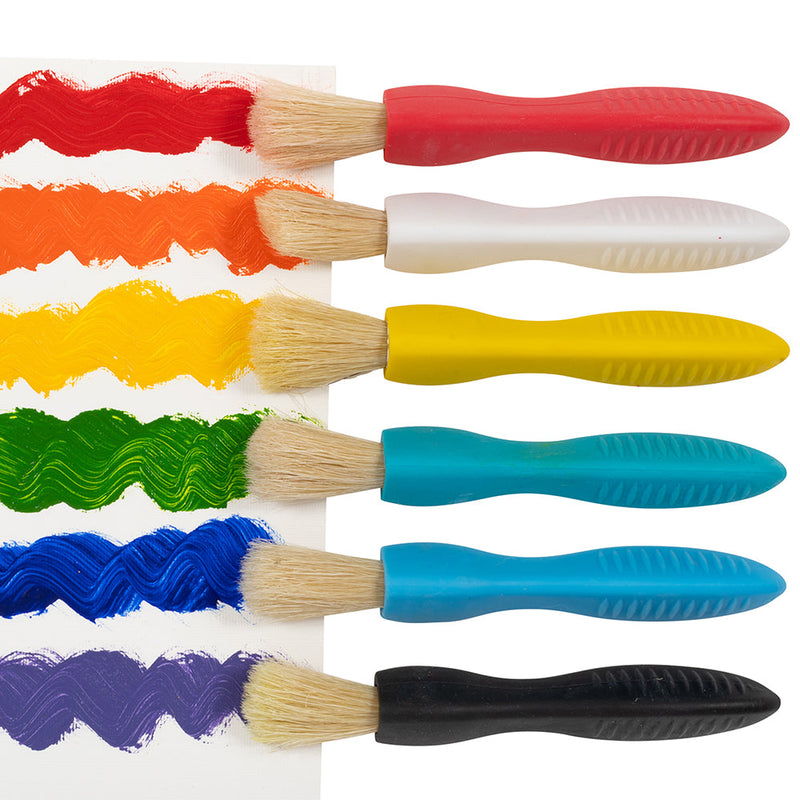 Large Easy to GripToddler Paint Brushes
