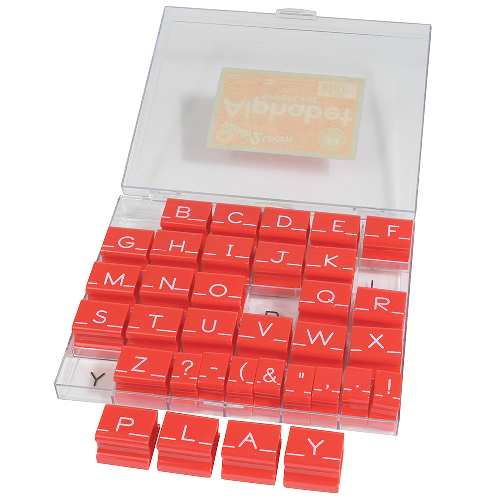 Giant Manuscript Alphabet Stampers - Uppercase