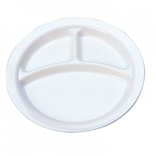 Divided Plates/ 9 Inch Diameter