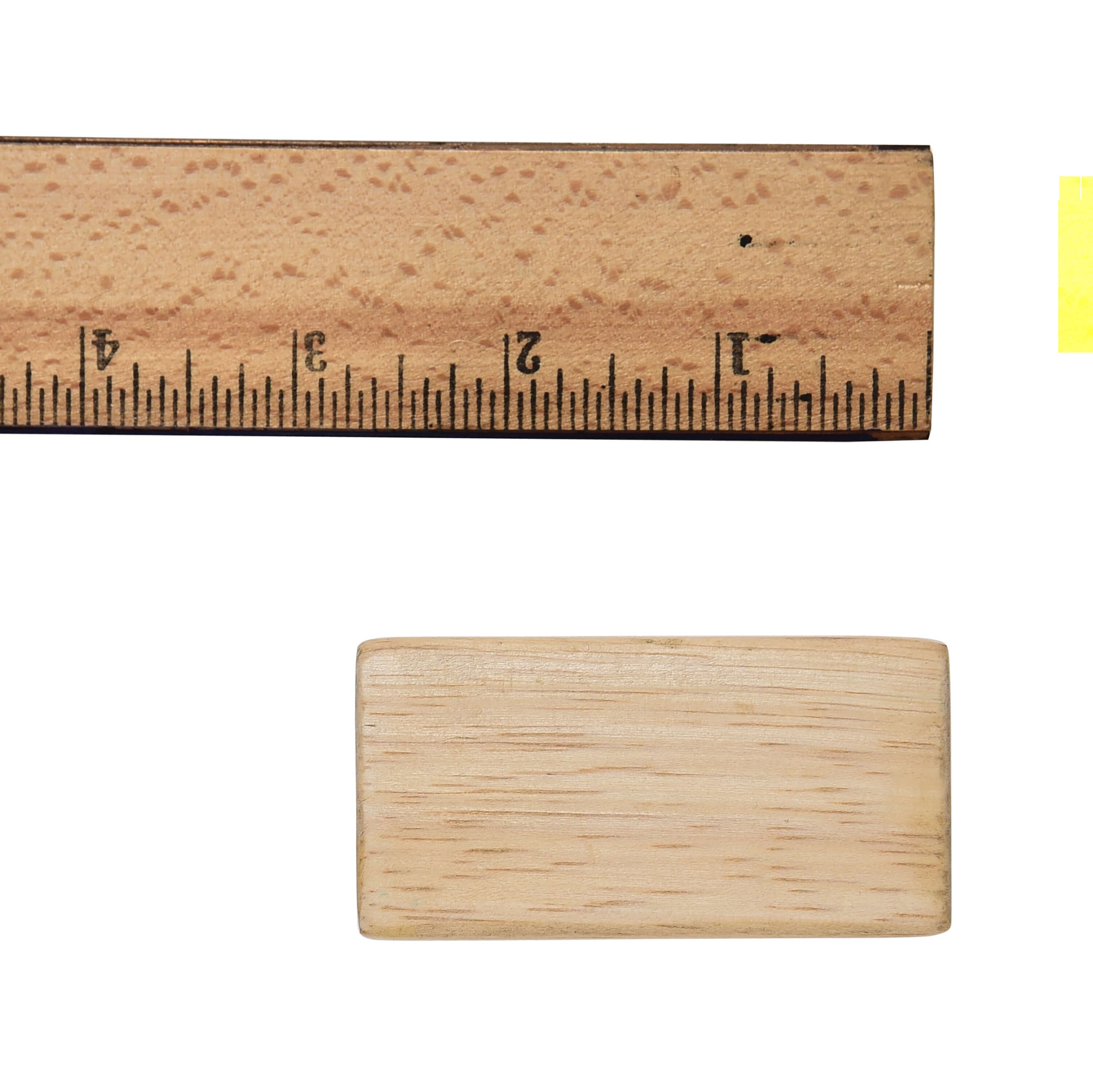 High-Quality Wood Half Pillar Block | Sold Individually