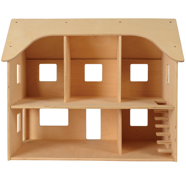 Sturdy Dollhouse | Baltic Birch Construction | Open Back | Ages 3 years+