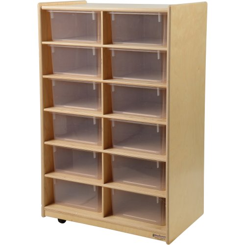 Wheeled Tote Unit With Jumbo Storage
