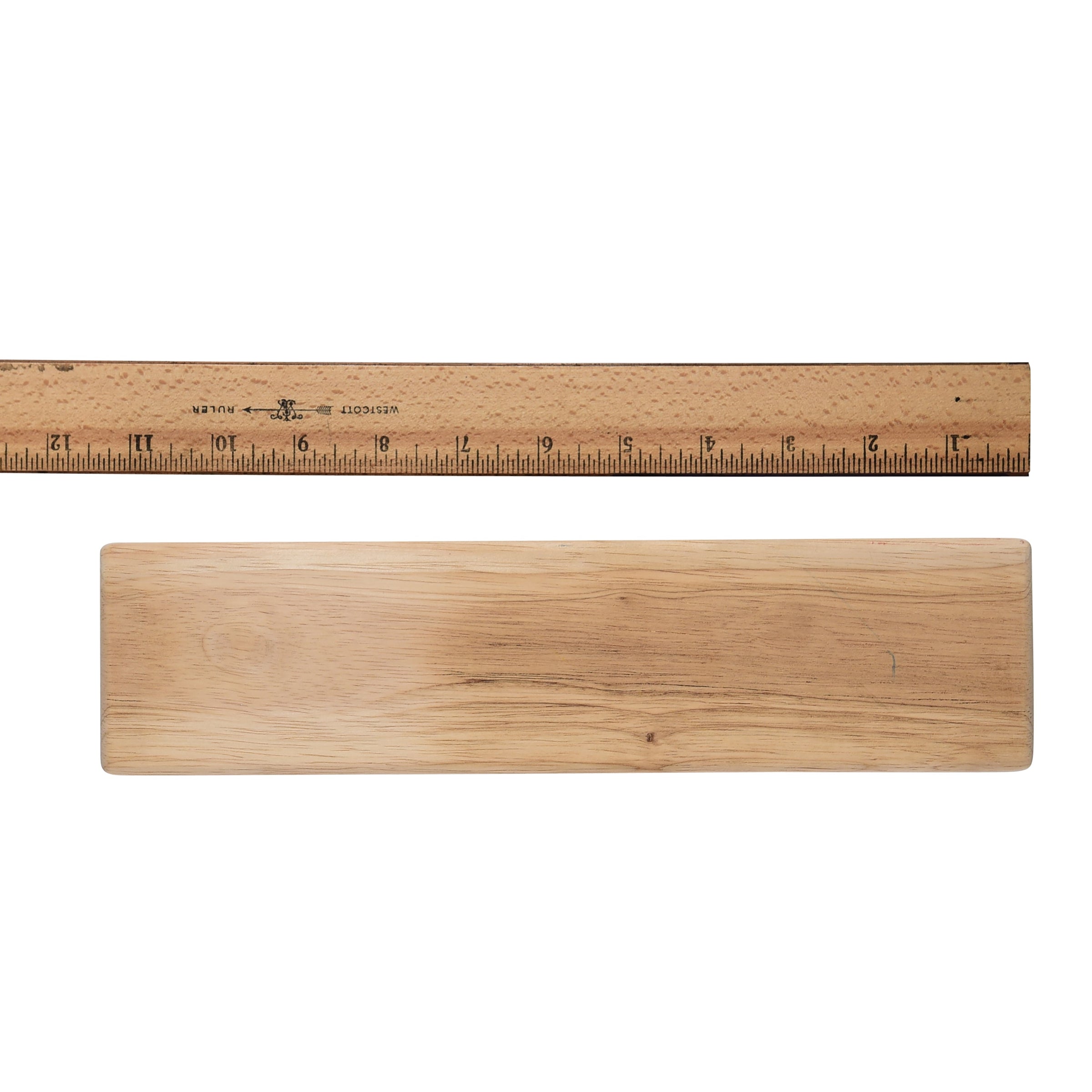 Wood Unit Blocks: Double Unit Block