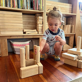 Beginner Unit Block Set | 32 High-Quality Hardwood Blocks for Endless ...
