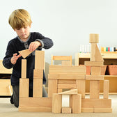 Beginner Unit Block Set | 32 High-Quality Hardwood Blocks for Endless ...