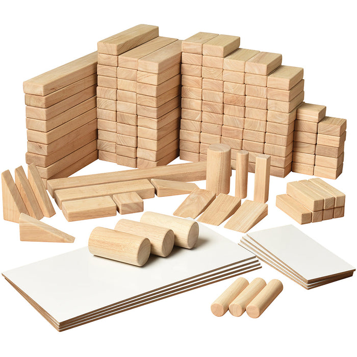 Durable Hardwood Unit Blocks for Classrooms | Wooden Building Sets for ...