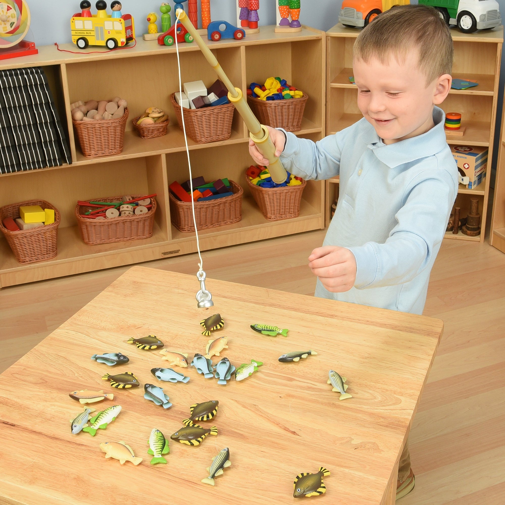 Interactive Magnetic Fishing Set for Early Learners