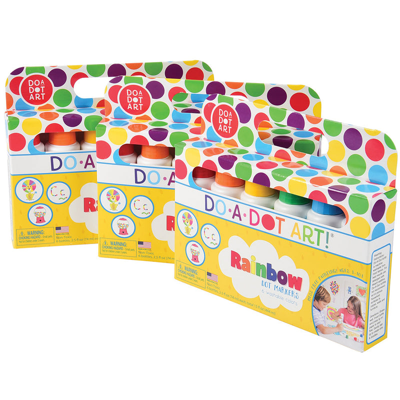 Classroom Rainbow Marker Set | Do-A-Dot Paint Markers