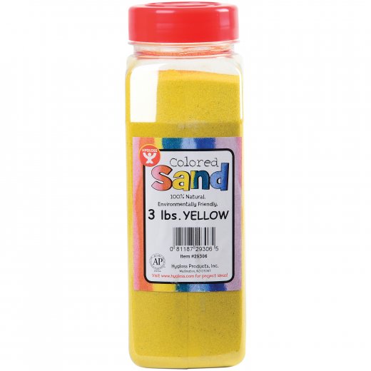 3 LB Sand - yellow