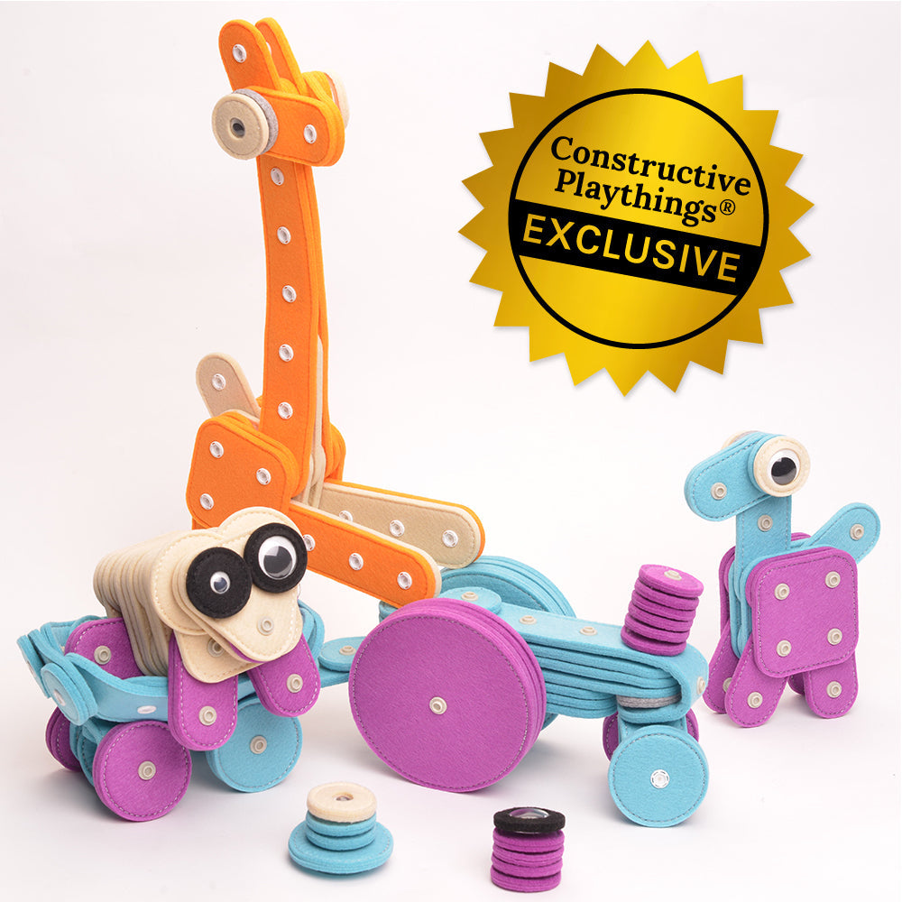 Knop Knop Toy | Felt Montessori Toy Kit - 111 pc.