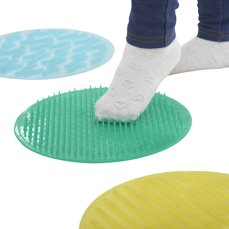 Silishapes Sensory Circles | Textured Silicone Disks for Tactile ...