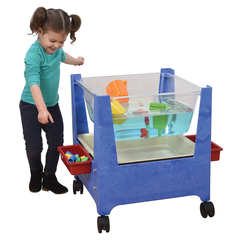 Enhance Sensory Exploration: E-Z View Mobile Sand & Water Table for ...