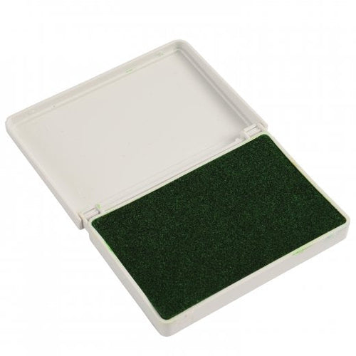 Standard Washable Green Stamp Pad | Non-Toxic Ink for Kids & Crafts
