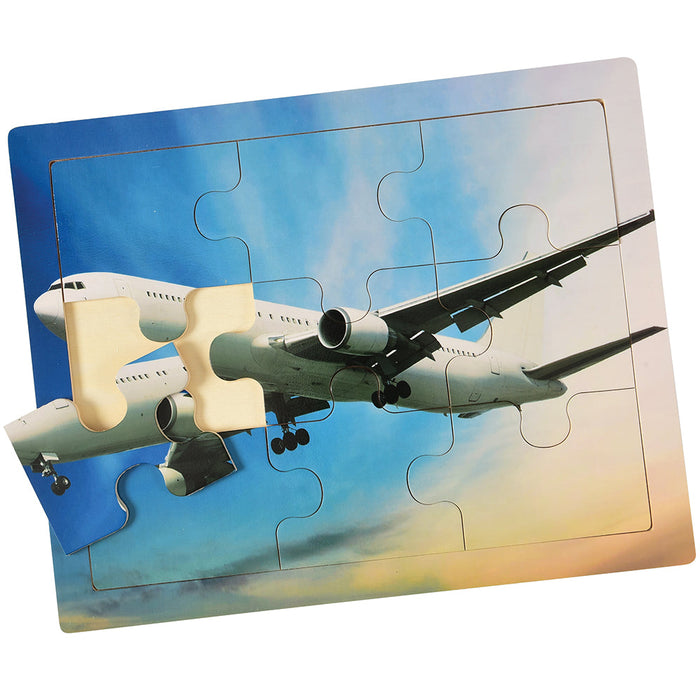 Children's Transportation Puzzle- Airplane