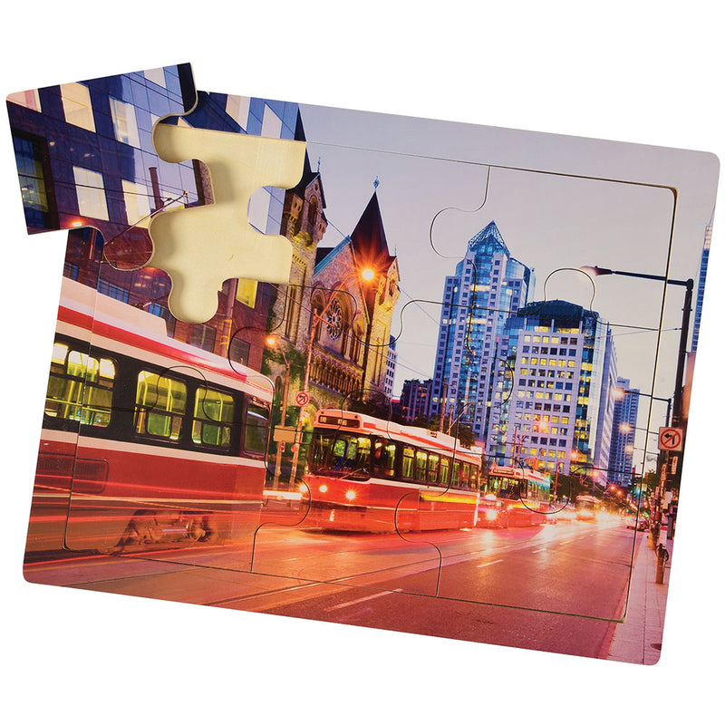 Train Transportation Puzzle For Kids- Light Rail
