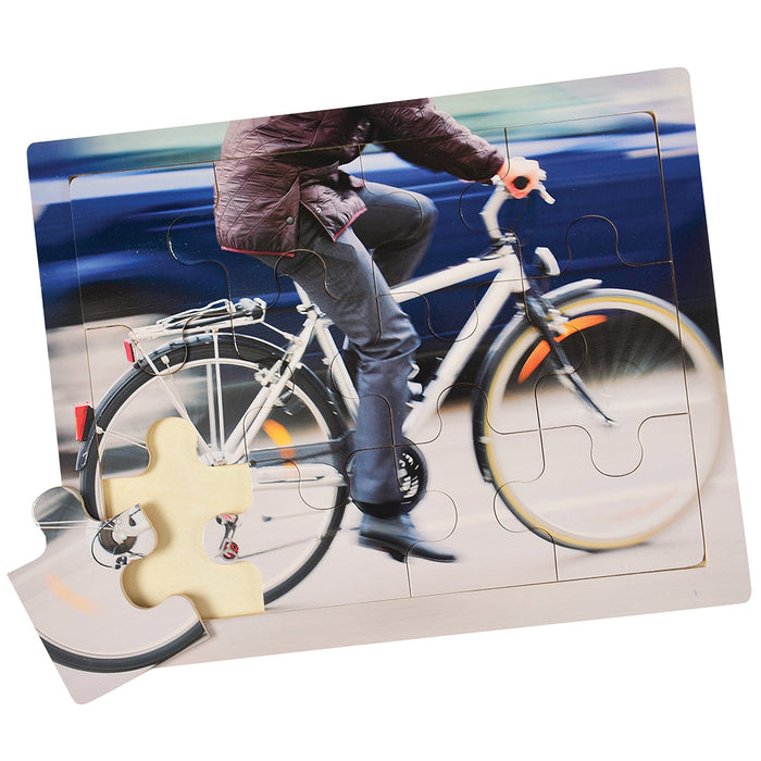 Transportation Puzzle For Kids- Bicycle