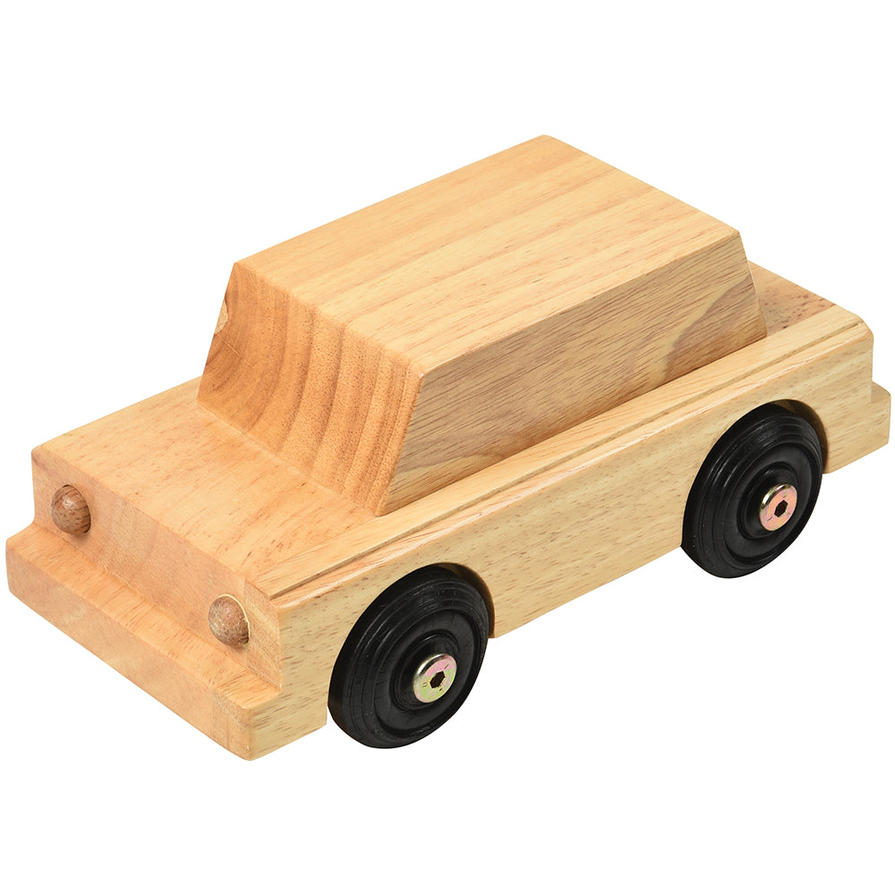 Hardwood Station Wagon Toy for Kids | Durable Pretend Play Vehicle with ...