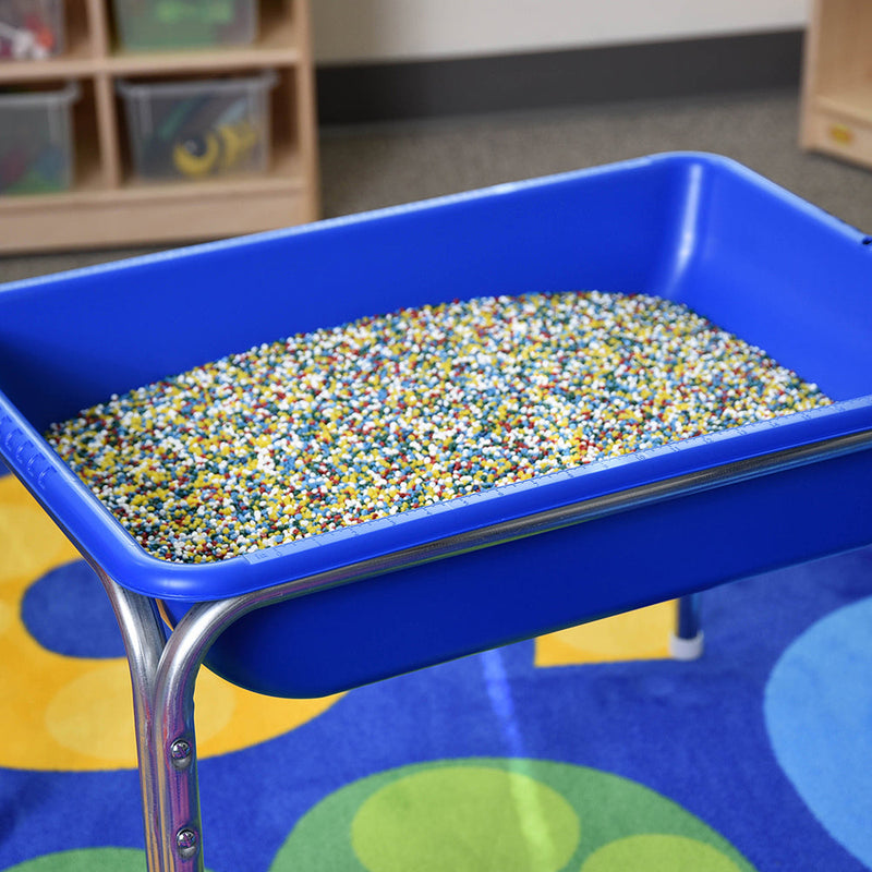 Vibrant Multi-Colored Plasti-Pellets: Sensory Play for Early Learners