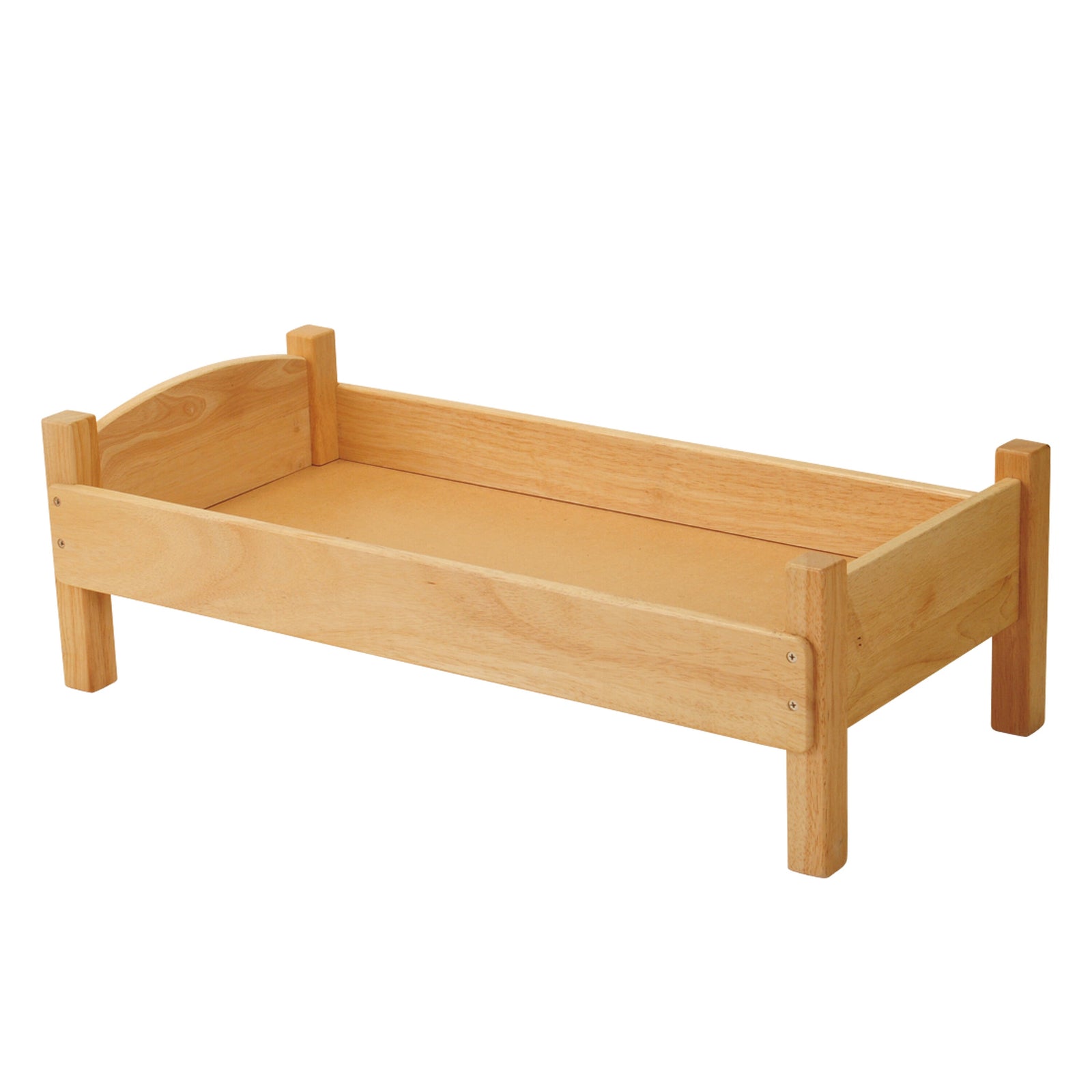 Solid Hardwood Baby Doll Bed | Realistic Playtime Accessory