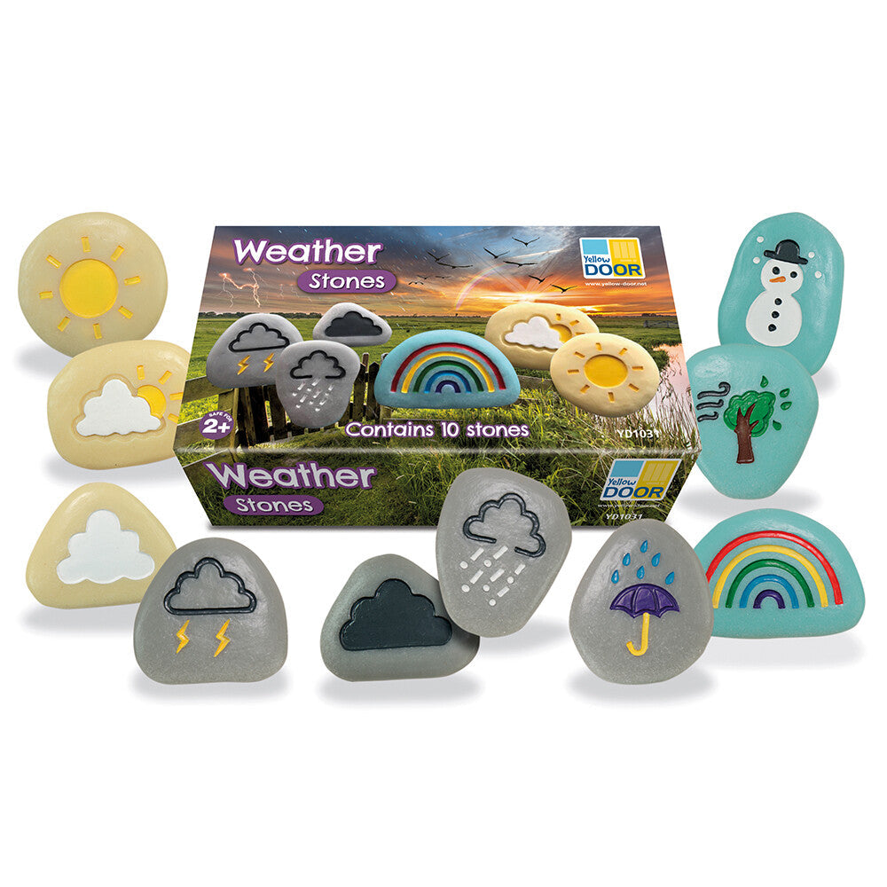 Engage with Tactile Weather Stones: Interactive Learning Tools