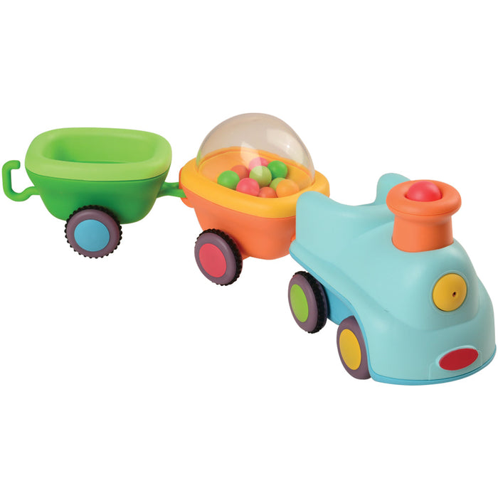 Musical Train Toy for Toddlers | Interchangeable Characters, 2 Tunes ...