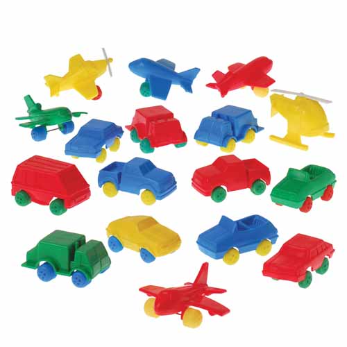 Block Play Transportation Set--Cars, Trucks and Planes