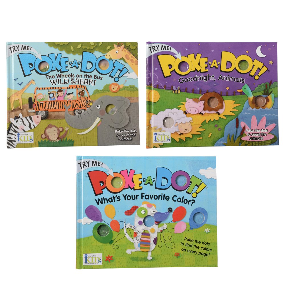 Poke-A-Dot Books Set #1 of 3 Books