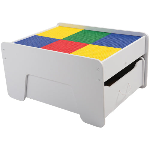 Build & Store | Activity Table with Storage for Preschool Bricks