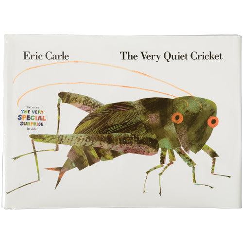 The Very Quiet Cricket by Eric Carle | Hardcover Book for Ages 2+ | 32 ...