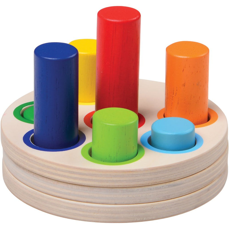 Wooden Logic Stacking Puzzle | Educational Tower with Interchangeable ...