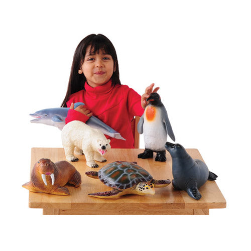 Soft Touch Arctic Animals with seal and more - 6 pc