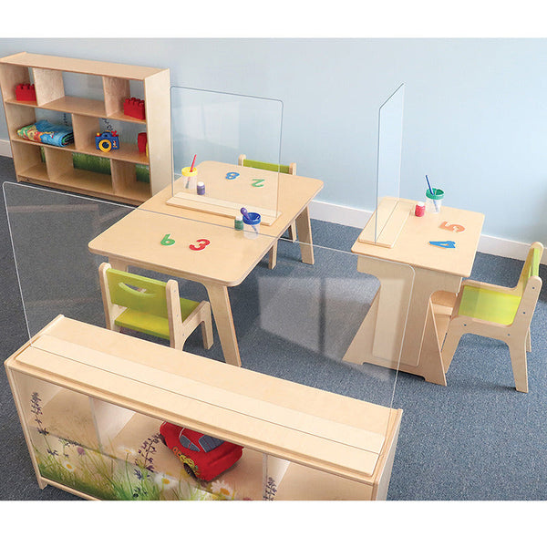 Large Tabletop Acrylic Partition